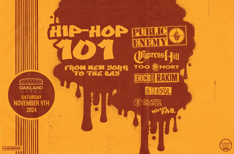 CANCELED: Hip- Hop 101 - New York to The Bay | Oakland Arena